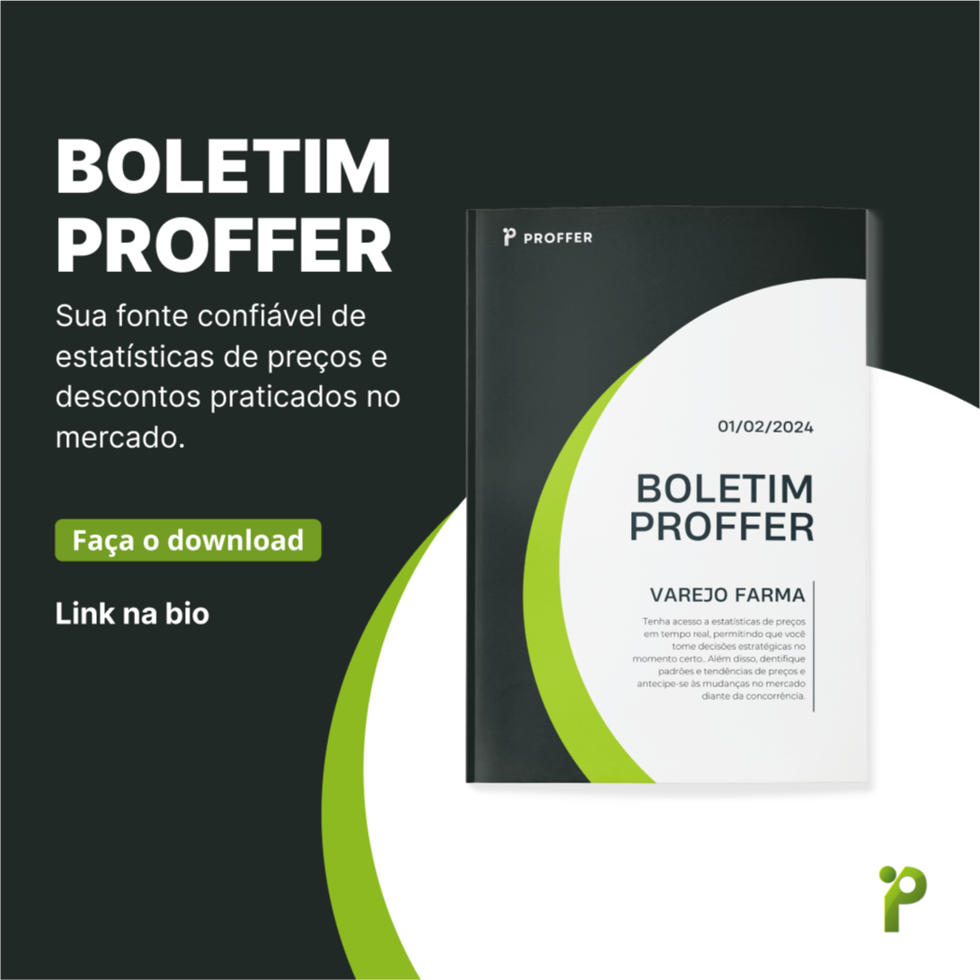 Boletim Proffer - Estatísticas de preços no varejo farmacêutico